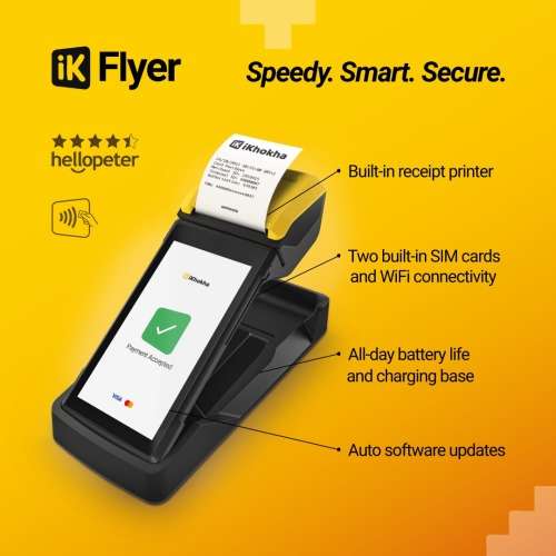 Point of Sale Equipment - Ikhokha iK Flyer (includes charging base) for sale in Cape Town (ID ...